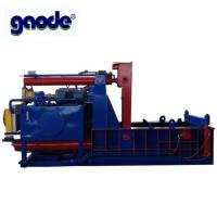 China Mobile Hydraulic Vertical Car Baler 5000KN Metal Scrap Portable Baler 800x700mm Bale for sale