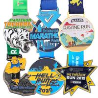 China Zinc Alloy Sport Custom Medals 3D Gold Medal for Souvenir Gift for sale