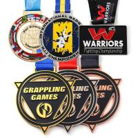 China Zinc Alloy Sport Custom Medals 3D Gold Medal for Souvenir Gift for sale
