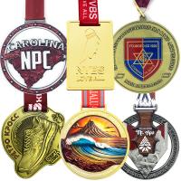 China Custom Sports Medal Swimming Soccer Football Taekwondo Crystal Medals for sale