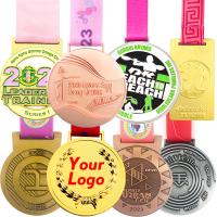 China Custom Sports Medal Swimming Soccer Football Taekwondo Crystal Medals for sale