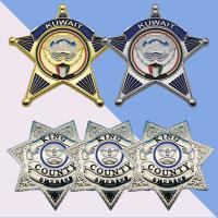 China 3D Gold Plating Metal Badge Zinc Alloy Army Emblem Clothes Lapel Pins Customized for sale