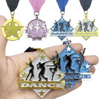 China Sports Custom Metal Medals Skating Rowing Letters Athletics Student Winning Medal for sale