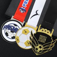 China Custom Metal Medal Enamel Logo 2d 3D Gold Silver Copper Medal for sale