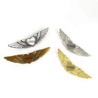 China Custom Metal Pin Badges 2D / 3D Personalised Metal Logo Badge for sale