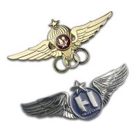 China Custom Metal Badges Soft Hard Enamel Magnetic Name Badge Lapel Pins for sale