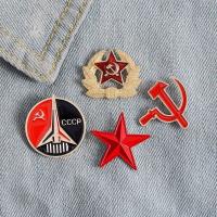 China Custom Enamel Military Cap Badges Lapel Pins Metal Band Pins Pentagram for sale