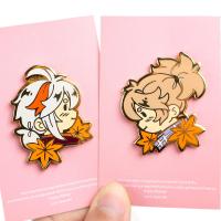 China Collectable Pin Badges Soft Hard Enamel Metal Lapel Pin for School for sale