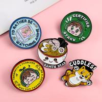 China Cute Hard Enamel Lapel Pin Magnetic Custom Metal Badges 3D for sale