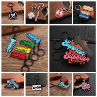 China Custom Enamel Metal Keychains Monogrammed Die Casting 2d/3D for sale
