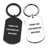 China Engraved Blank Metal Keychains Customizable Personalized With Pantone Color for sale