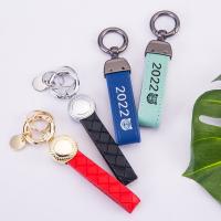 China Mens PU Leather Key Holder Braided for Religious Gifts for sale