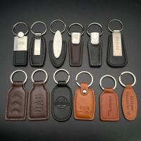 China Car Braided Rope Pu Leather Key Holder with Engravable Laser Logo for sale