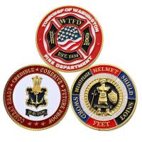 China Custom Army Challenge Coins Us Military Coast Guard Coins 1 inch-2.5 inch for sale