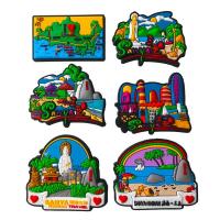 China Custom Pvc Rubber Personalized Refrigerator Magnets Fridge Decoration for sale
