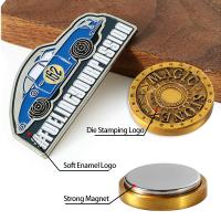 China Enamel 3D Refrigerator Magnets Zinc Alloy Material With Logo for sale