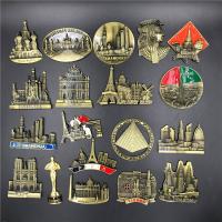 China Tourist Souvenir Tin Fridge Magnet Refrigerator Photo Magnets for sale