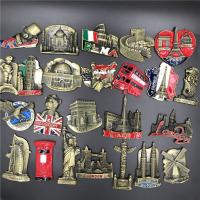 China Tourist Souvenir Tin Fridge Magnet Refrigerator Photo Magnets for sale