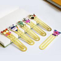 China Personalized Custom Bookmarks Engraved Metal Bookmark 2D for sale