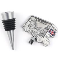 China Custom Animal Metal Wine Stopper Zinc Alloy Vacuum Wine Cork Stopper for sale