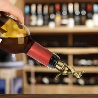China Custom Wine Stopper Animal Dog Cat Metal Bottle Stoppers For Wine Champagne Gifts for sale