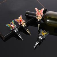 China Animal Head Wine Stopper Custom Logo Zinc Alloy Metal Champagne Stopper for sale