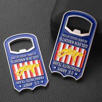 China Soft Enamel Magnetic Fridge Beer Opener 3D Zinc Alloy Material for sale