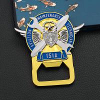 China Refrigerator Beer Bottle Openers Magnet 3D with Soft Enamel Logo for sale