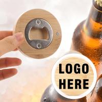 China Beer Bottle Can Fridge Magnet Opener Custom Multifunctional With Logo for sale
