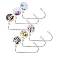 China Table Bag Hanger Hook Foldable Zinc Alloy Material For Purse Long Handbag for sale