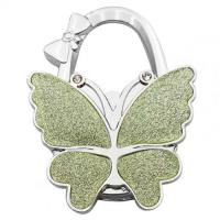 China Table Butterfly Handbag Hanger Hook Foldable Portable for Purse Bag for sale