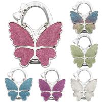 China Table Butterfly Handbag Hanger Hook Foldable Portable for Purse Bag for sale