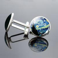 China Men'S Metal Shirt Cuff Clips Love Knot Engraved Cufflinks And Tie Clip for sale