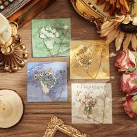 China Hollow Custom Bookmark Vintage Flowers Painting With Metal Chain Pendant for sale