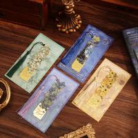 China Kids Custom Metal Bookmarks Personalized Stamping With Quotes for sale