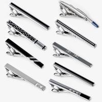 China Unisex Metal Tie Bar Clips Stainless Steel Material Personalized For Engagement for sale