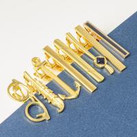 China Unisex Metal Tie Bar Clips Stainless Steel Material Personalized For Engagement for sale