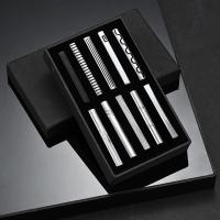 China Custom Mens Engraved Tie Clips Logo Stainless Steel Necktie Clip for sale