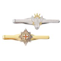 China Airplane Tie Pin Sterling Silver Anchor Tie Bar Customized for sale