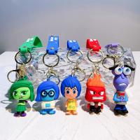 China Custom Pvc Keyring 3D Doll Soft Rubber Anime Car Bag Pendant Keychain for sale