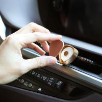China Rose Gold Auto Perfume Diffuser Organic Custom Classic Style Anodized for sale