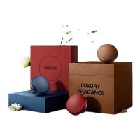 China Leather Scented Car Air Freshener Promotional Cherry Car Aromatherapy for sale