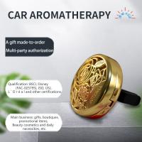 China Custom Car Aromatherapy Car Vent Aroma Air Freshener Hollow Design for sale