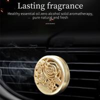 China Custom Car Aromatherapy Car Vent Aroma Air Freshener Hollow Design for sale