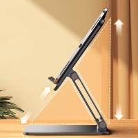 China Universal Cell Phone Stand Foldable Aluminum Alloy Table Stand OEM Available for sale