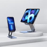 China Metal Desktop Cell Phone Stand Holder Foldable Adjustable for sale