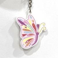 China Custom Soft Pvc Silicone Keyring Plastic Pvc Key Holder Chain Logo Keychains for sale