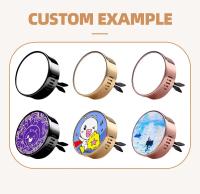 China Custom Metal Vent Clip Car Air Freshener For Cars Refresh for sale