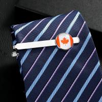 China Men Tie Bar Pin 287 Country Flag Design Personalized Tie Clip With Customized Logo for sale
