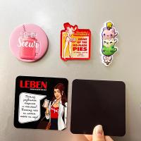 China Cute Anime Customized Logo 3D Soft PVC Rubber Fridge Magnets 2D 3D for Fridge Decoration for sale